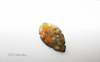 Firing enamel flux on copper and the stages of firing